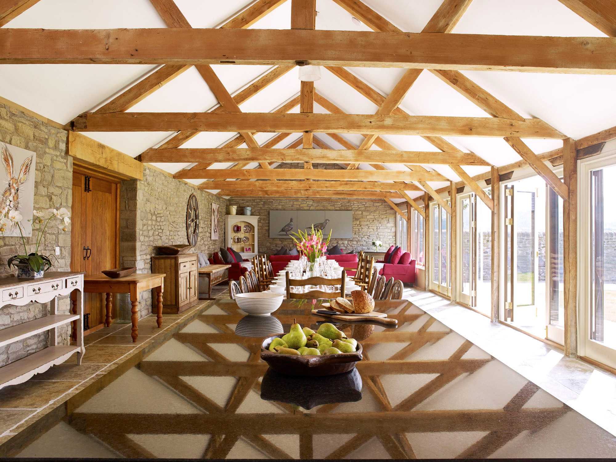 The Old Mill, Hayloft & Byre - The Barns